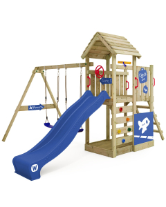 Climbing frame with slide MultiFlyer DeLuxe | Wickey.co.uk