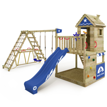 Wooden climbing frames for kids between 3 and 12 years | Wickey.co.uk